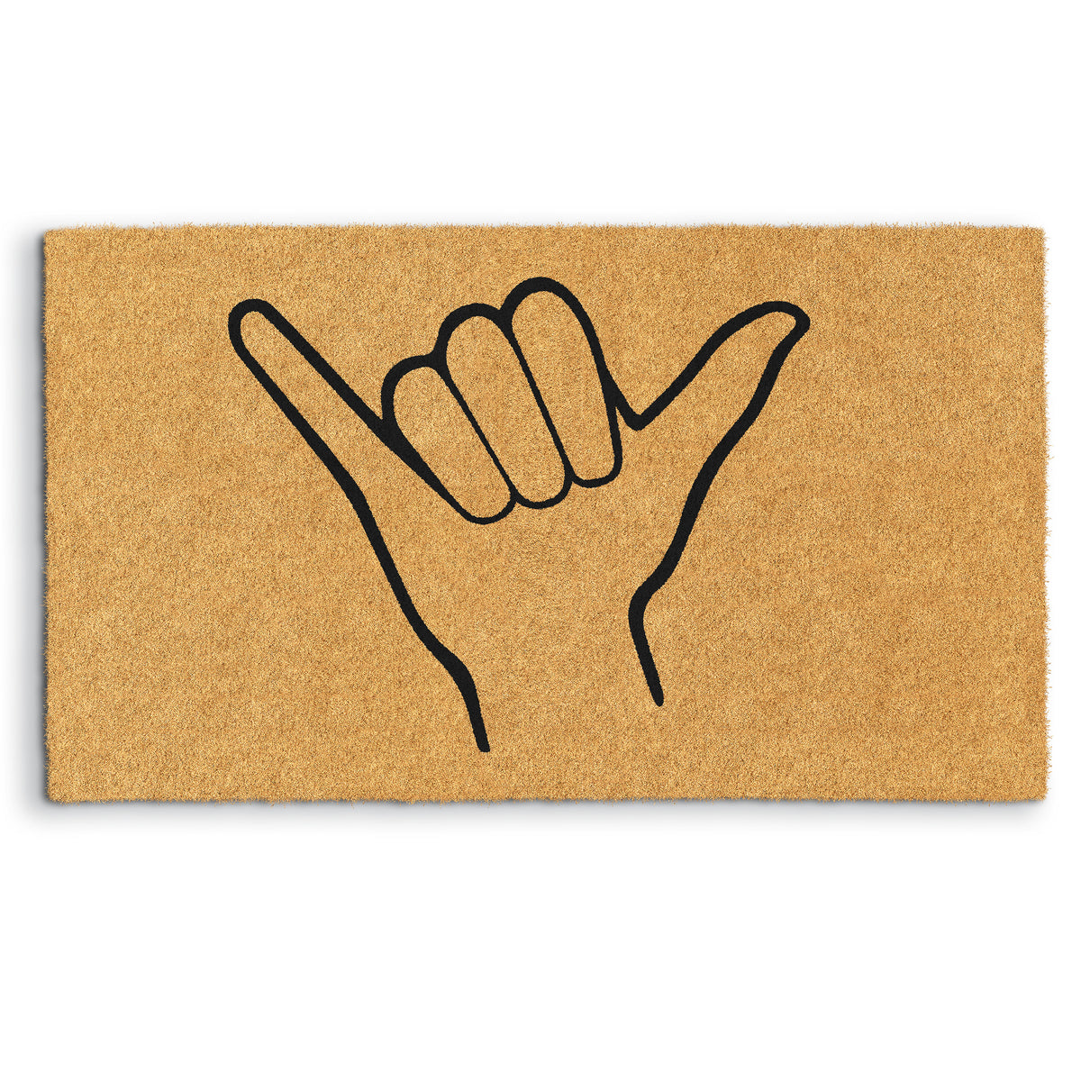 Barnyard Designs Natural Coco Coir Heavy Duty Backing Doormat - Large ...